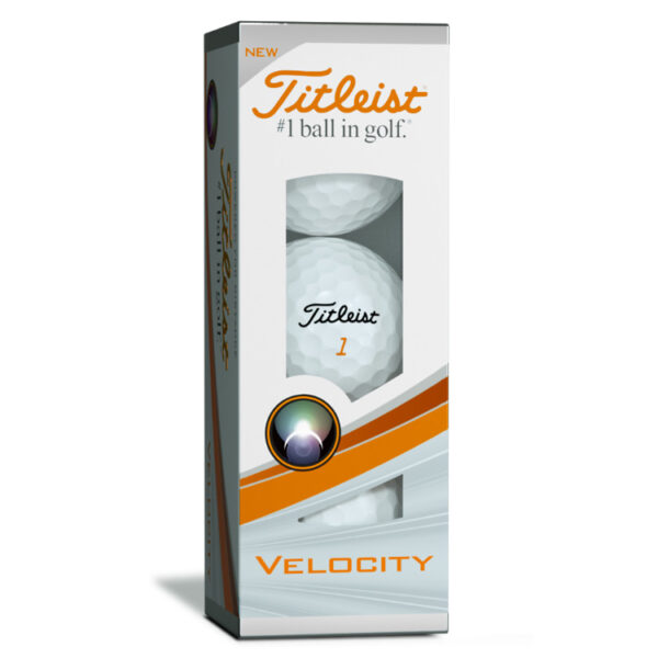 Titleist Velocity Golf loptica – oprema za golf – šilt kape – donum pro